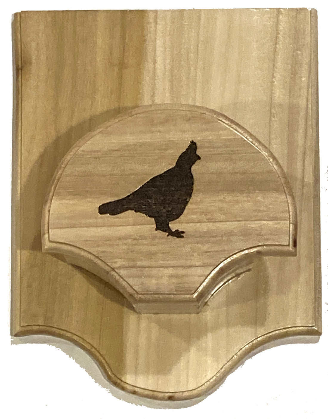 Grouse Fan Mount – SouthernWoodMakers.com